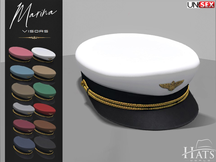 Second Life Marketplace - [HW] MARINA HATS